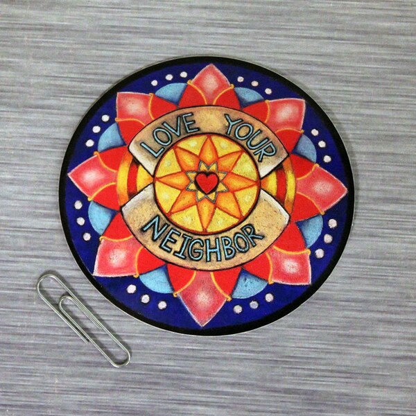 Love Your Neighbor Bumper Sticker - Etsy