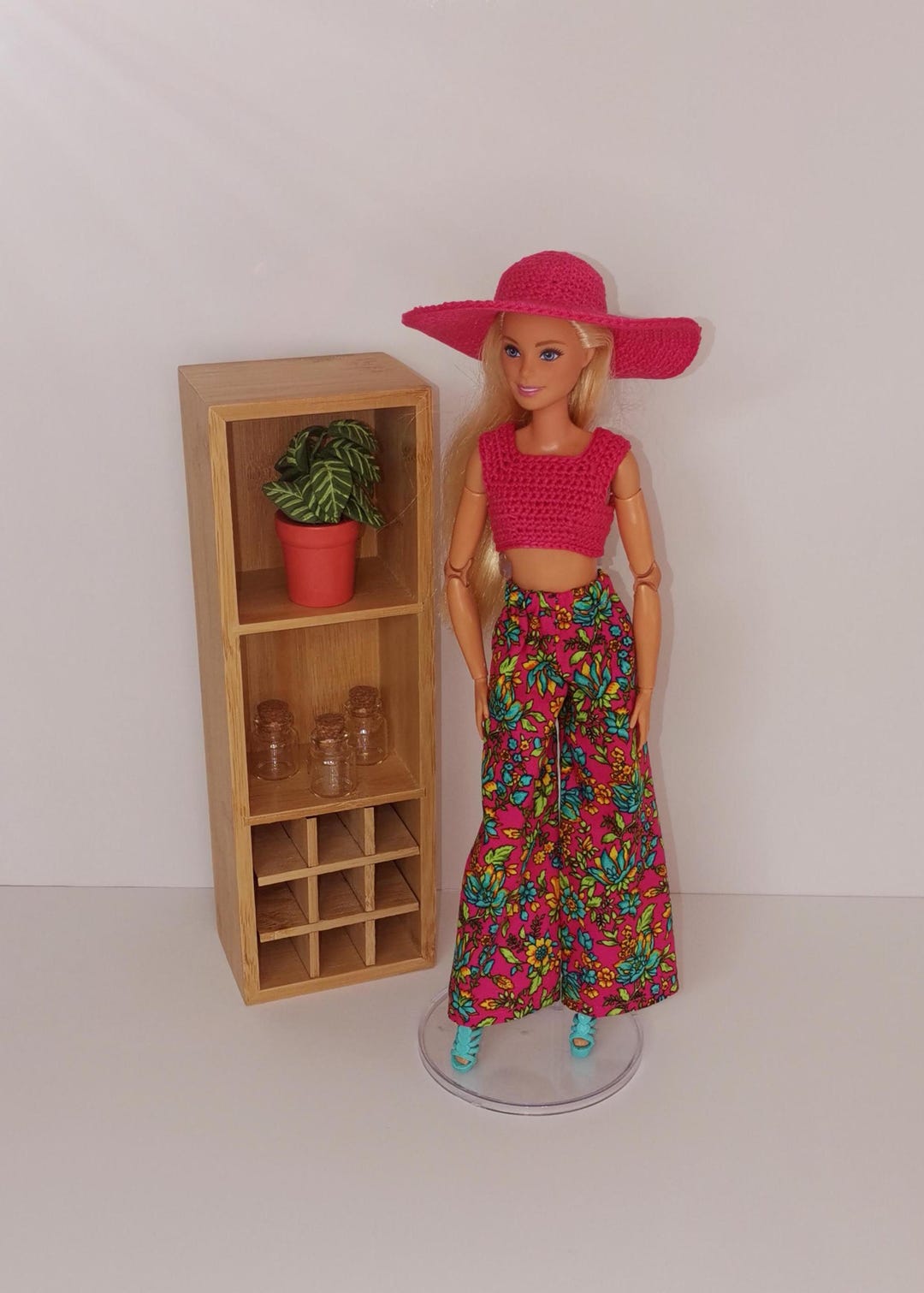 Handmade Outfit for 11.5 Inch Fashion Doll, Elasticated Pants With ...