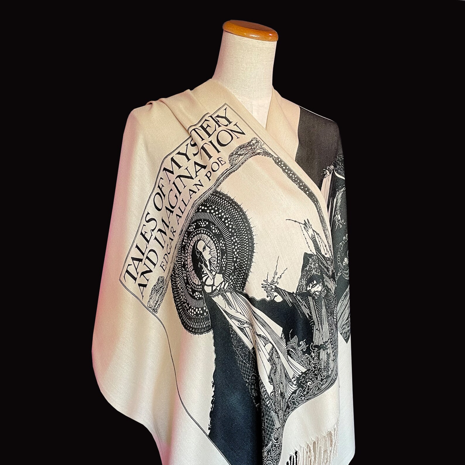 The Tell-tale Heart by Edgar Allan Poe Shawl Scarf Wrap, Horror Story ...