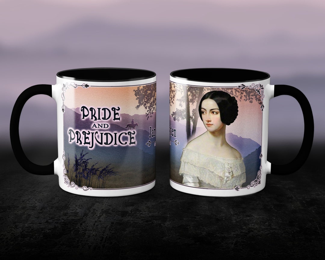 Pride and Prejudice by Jane Austen Mug. Coffee Mug With Pride and ...