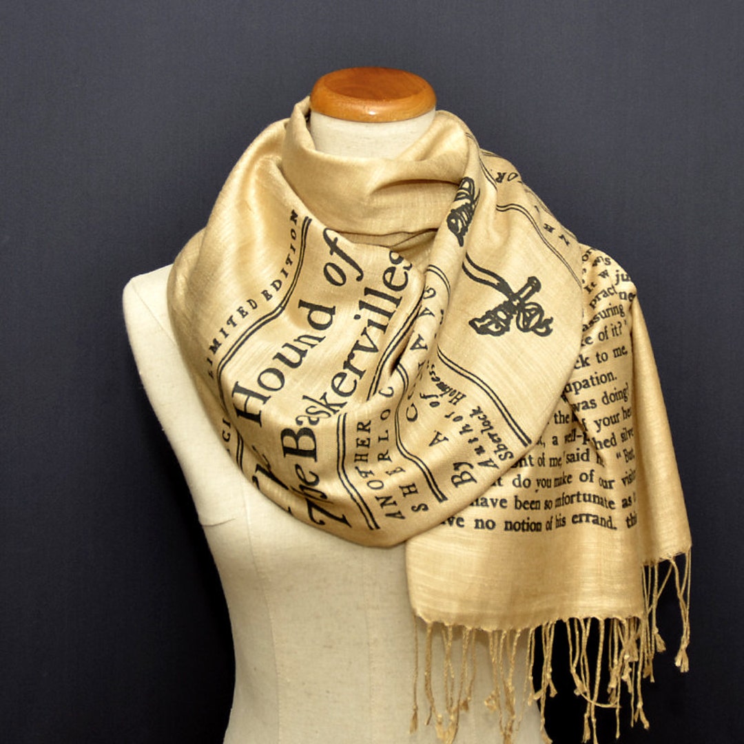 Sherlock Holmes Scarf Shawl Wrap - Etsy