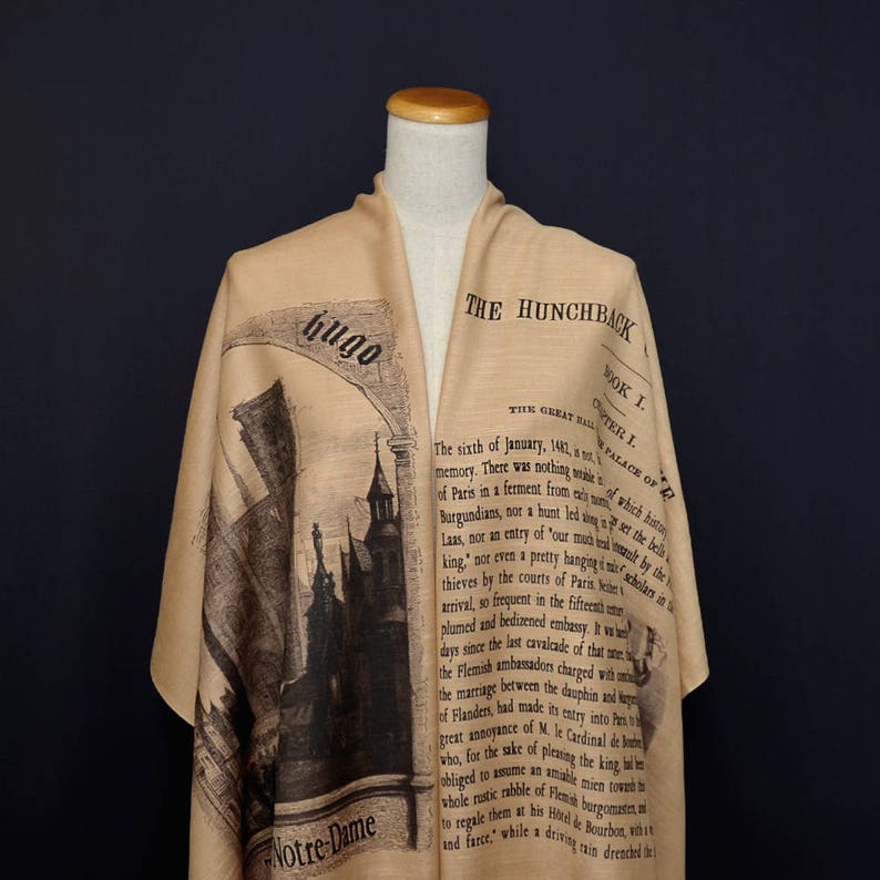 The Hunchback of Notre-dame (notre-dame De Paris) by Victor Hugo Scarf ...