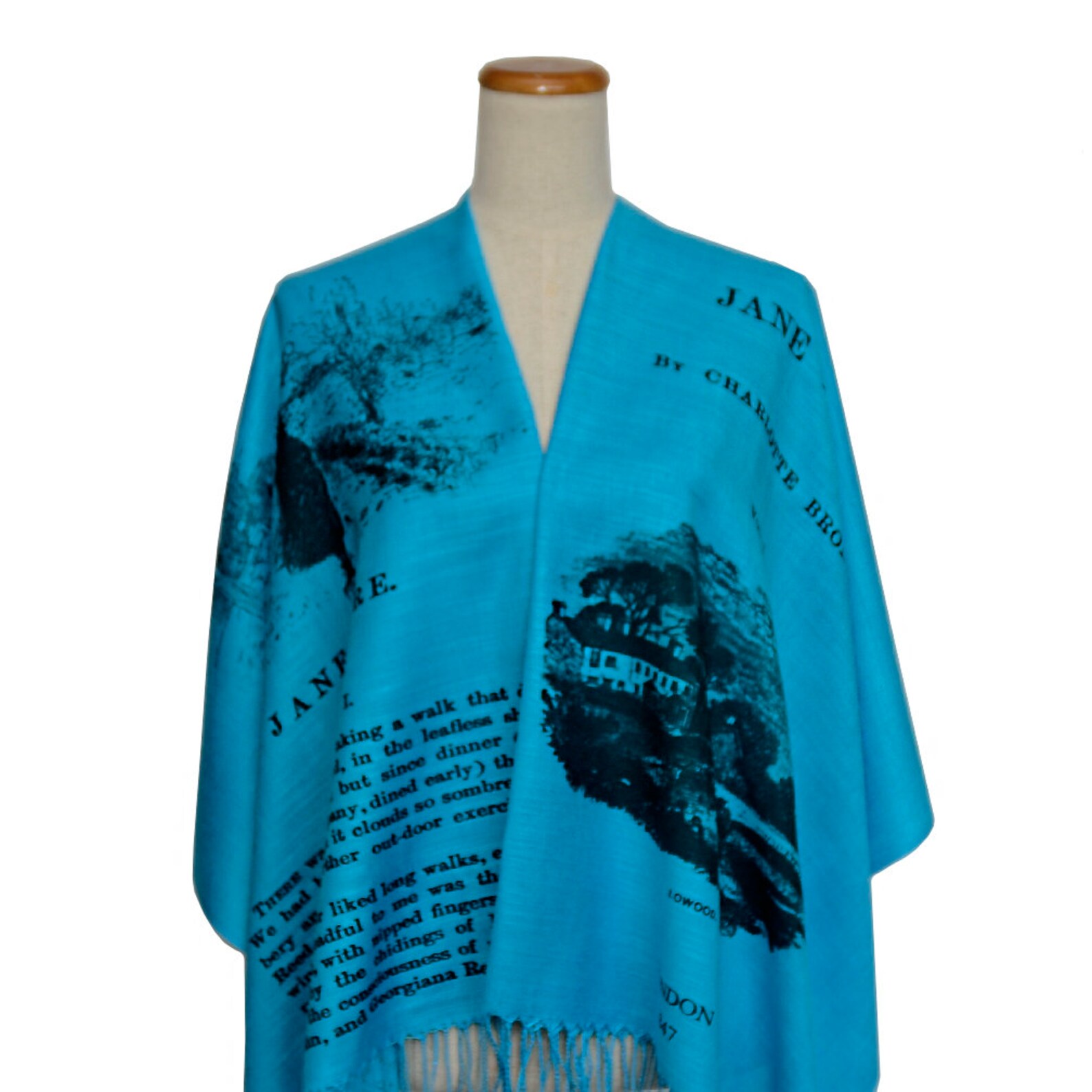 Jane Eyre by Charlotte Brontë Scarf/shawl/wrap - Etsy