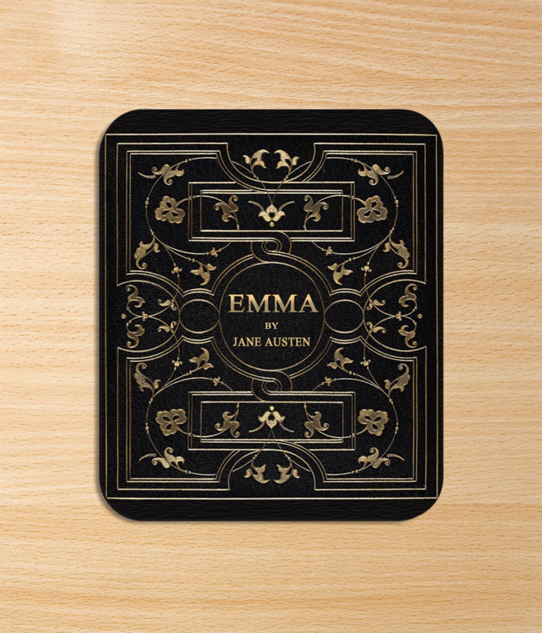 Emma by Jane Austen Mouse Pad (title Page). Literary Mousepad With Emma ...