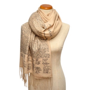 The Declaration of Independence Scarf/shawl - Etsy