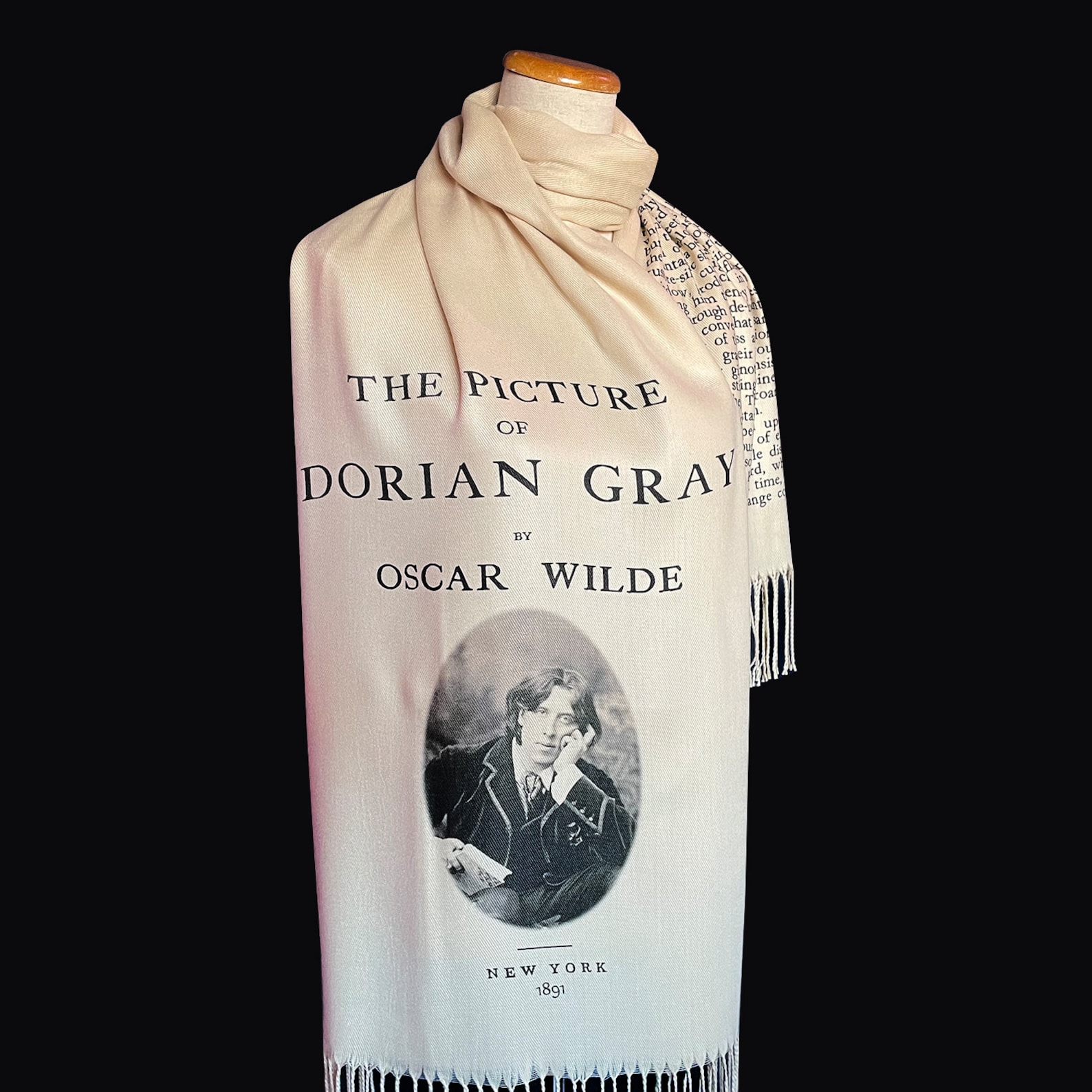 The Picture of Dorian Gray by Oscar Wilde Shawl Scarf Wrap - Etsy