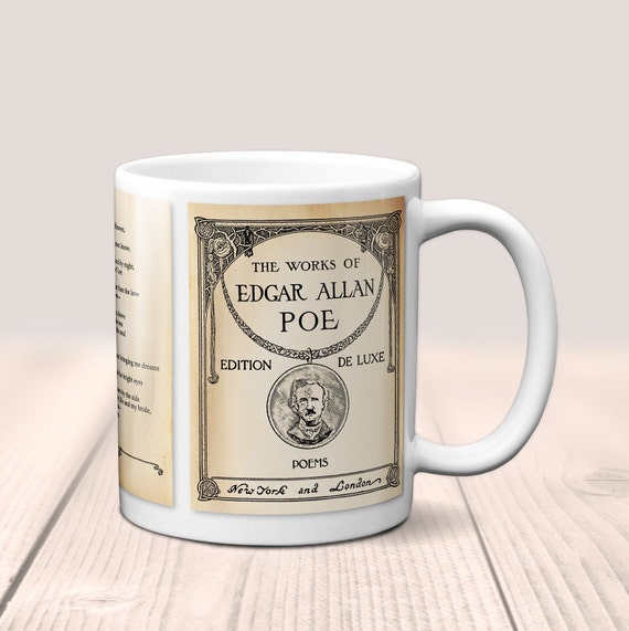Annabel Lee by Edgar Allan Poe Mug. Coffee Mug With Full Text | Etsy