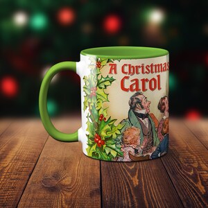 A Christmas Carol by Charles Dickens Mug and Coaster Set. Coffee Mug ...