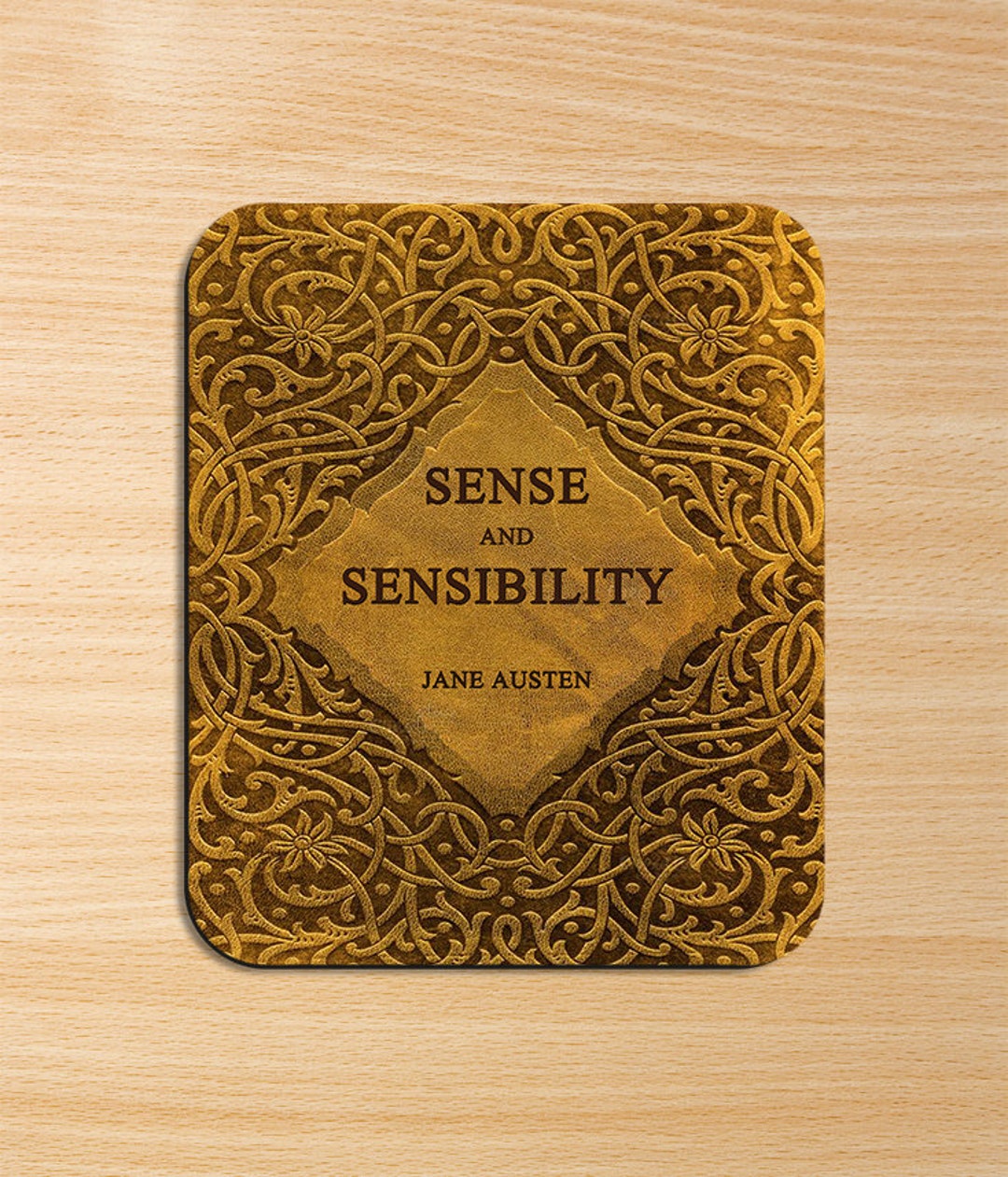 Sense and Sensibility by Jane Austen Mouse Pad. Literary Mousepad With ...