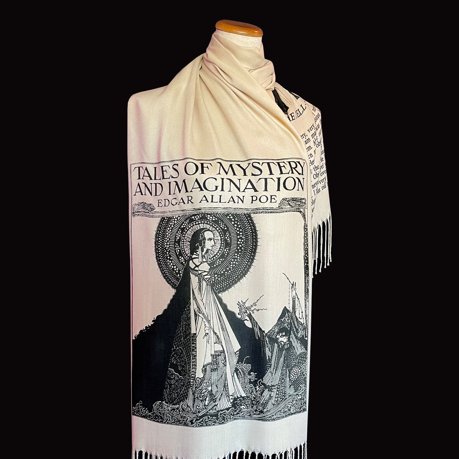 The Tell-tale Heart by Edgar Allan Poe Shawl Scarf Wrap, Horror Story ...