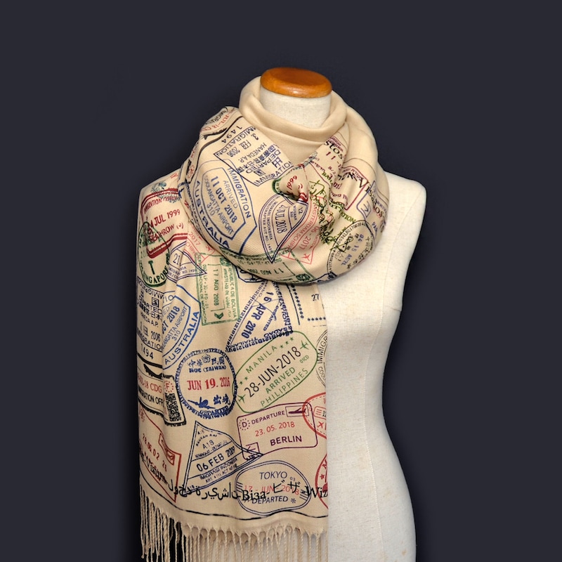 Travel Scarf - Etsy