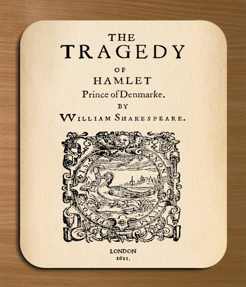 The Tragedy of Hamlet Prince of Denmark by William - Etsy