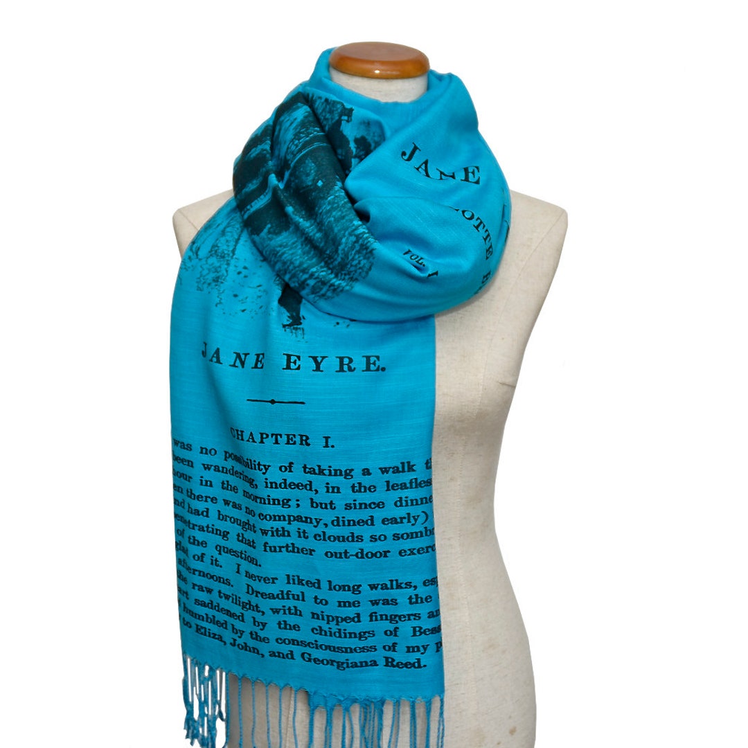 Jane Eyre by Charlotte Brontë Scarf/shawl/wrap - Etsy