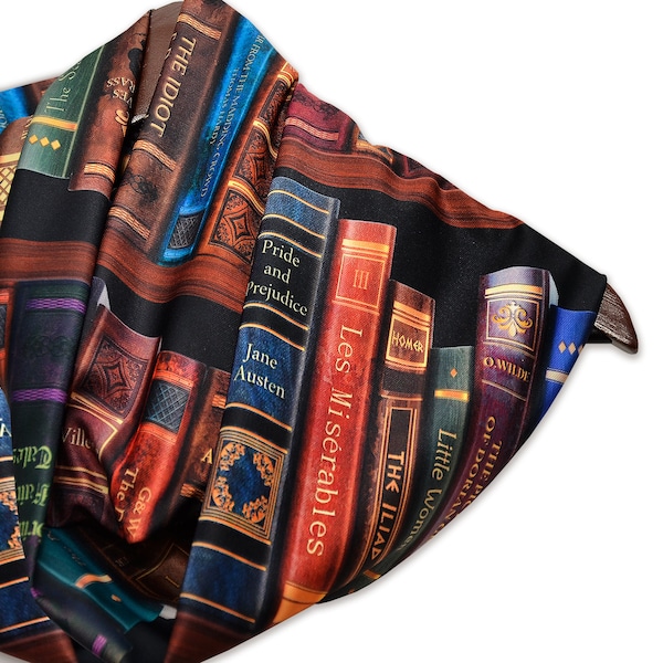 Book Scarf - Etsy