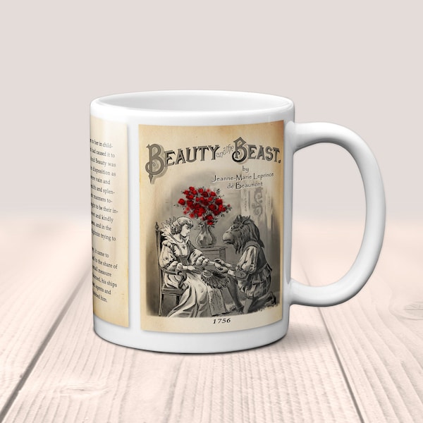 Beauty and the Beast Coffee Mugs - Etsy