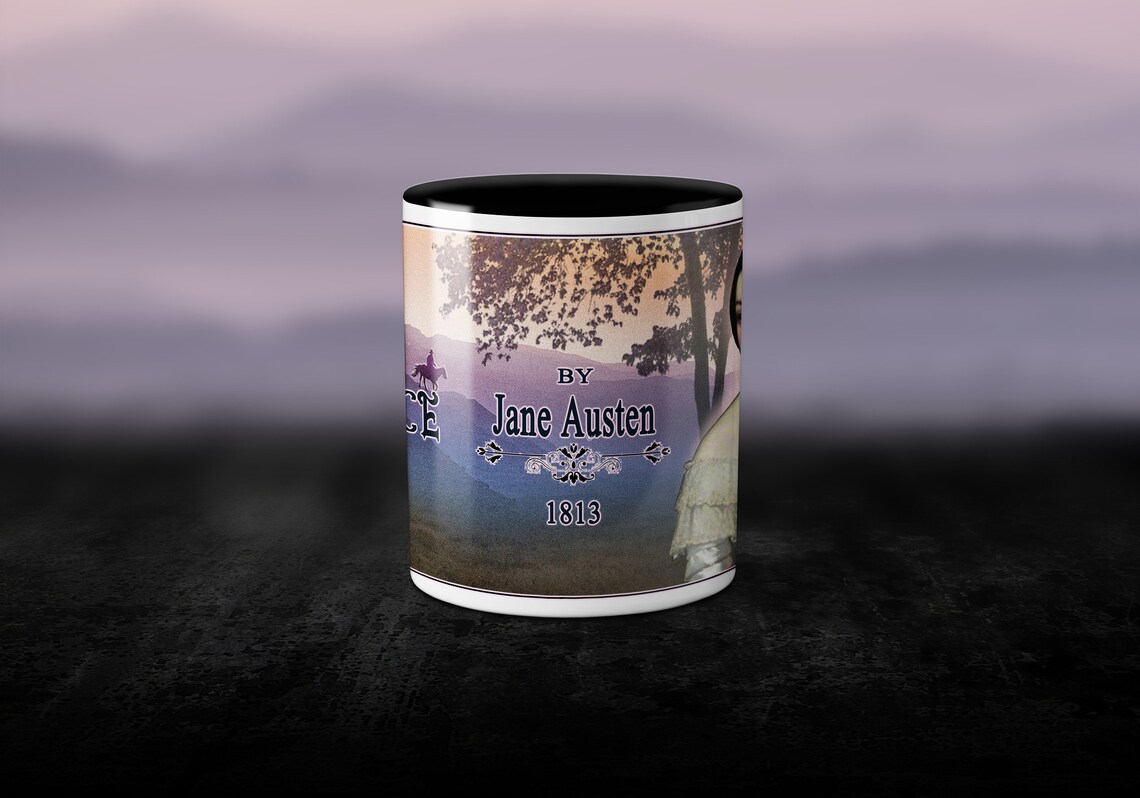 Pride and Prejudice by Jane Austen Mug. Coffee Mug With Pride - Etsy