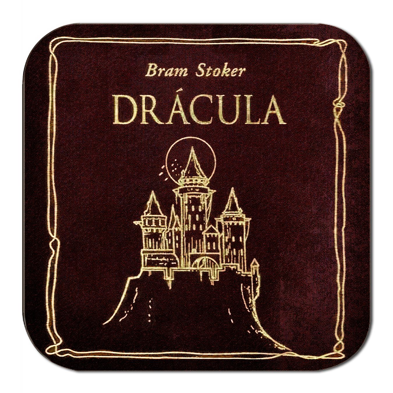 Gothic Literature Coaster Set. Dracula, Frankenstein, Sleepy Hollow ...