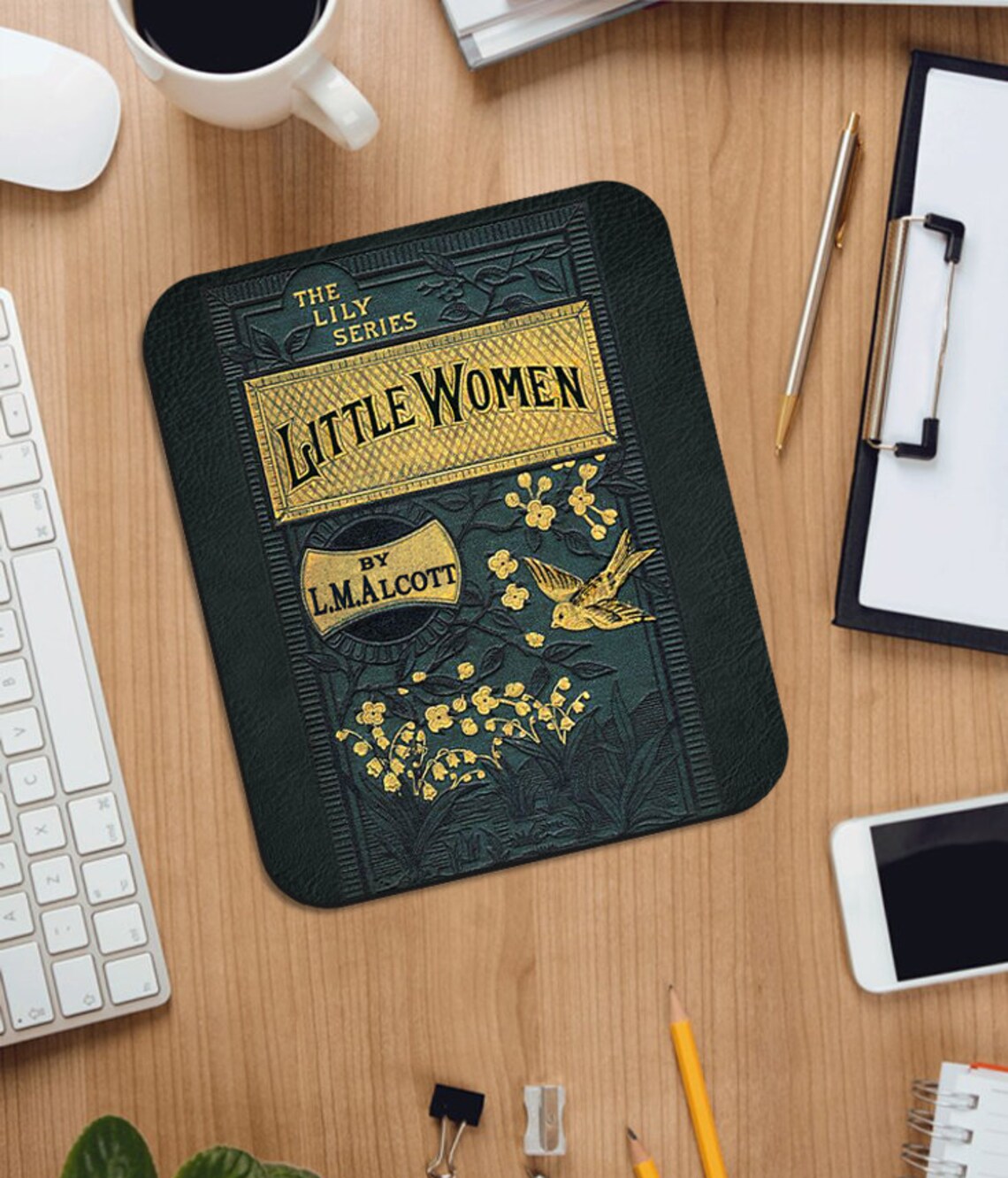 Little Women by Louisa May Alcott Mouse Pad (title Page). Literary ...