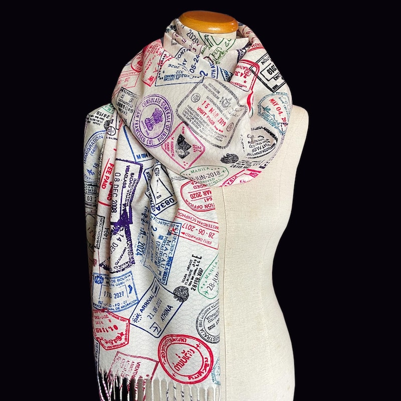 Travel Scarf - Etsy