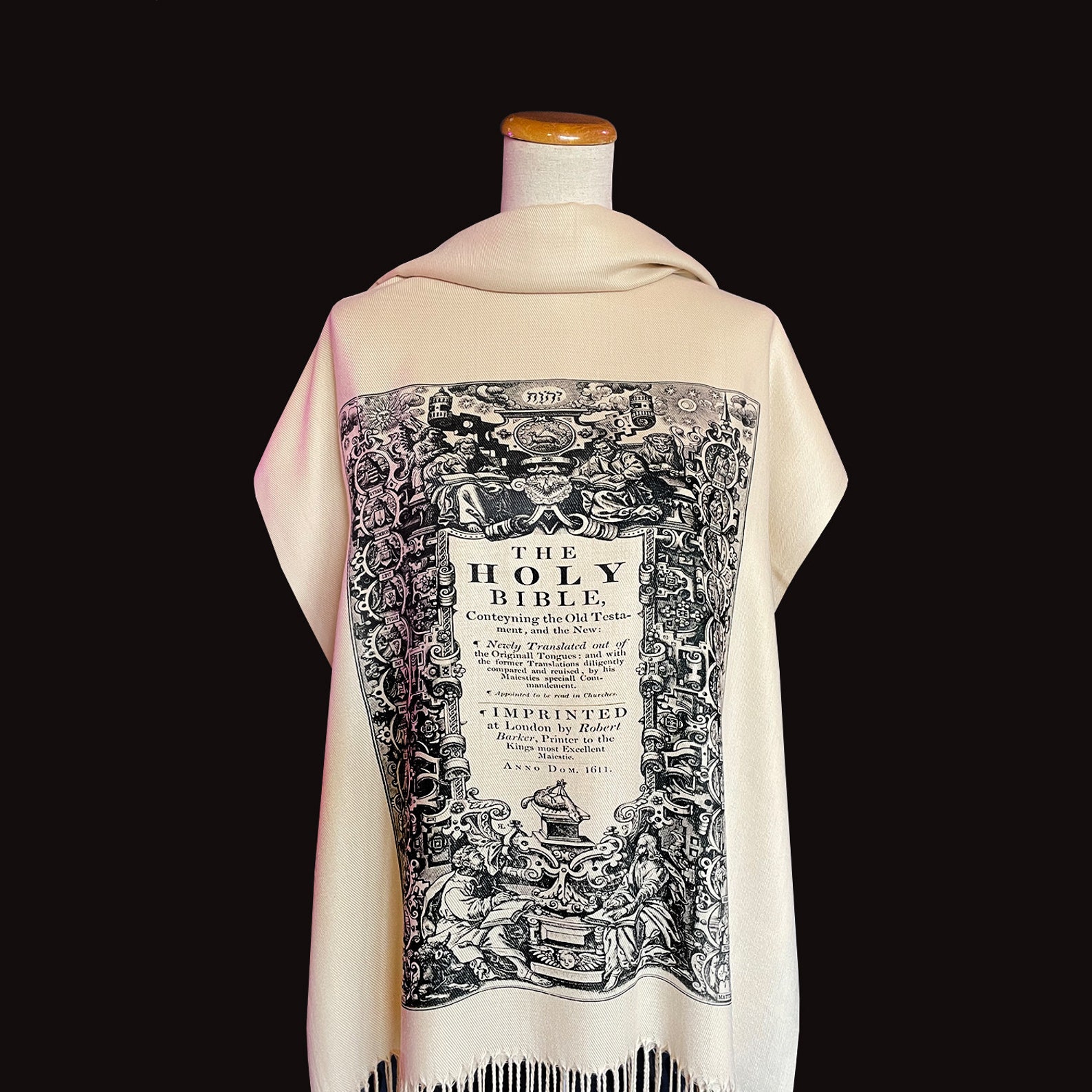 Original King James Version Bible Scarf Shawl Wrap With - Etsy