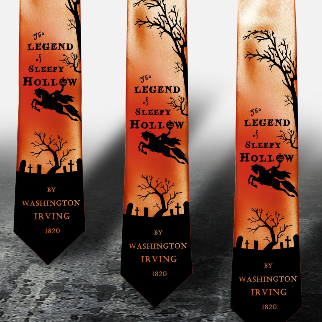 The Legend of Sleepy Hollow by Washington Irving Necktie, Book Necktie ...