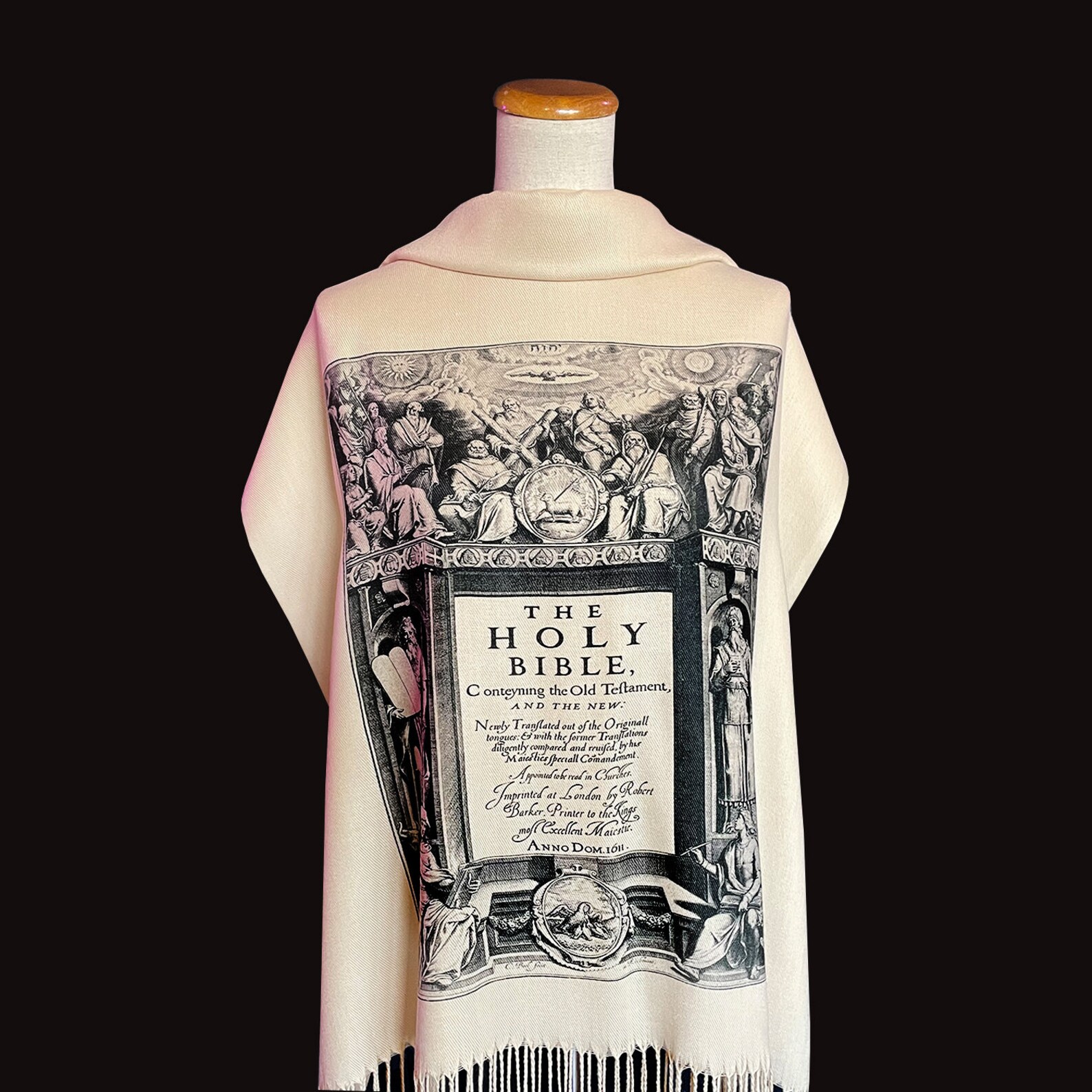 Original King James Version Bible Scarf Shawl Wrap With - Etsy