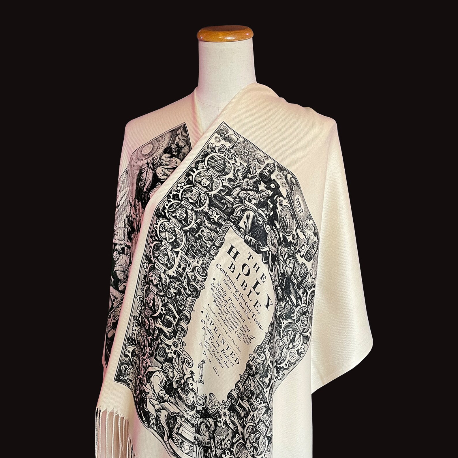 Original King James Version Bible Scarf Shawl Wrap With - Etsy