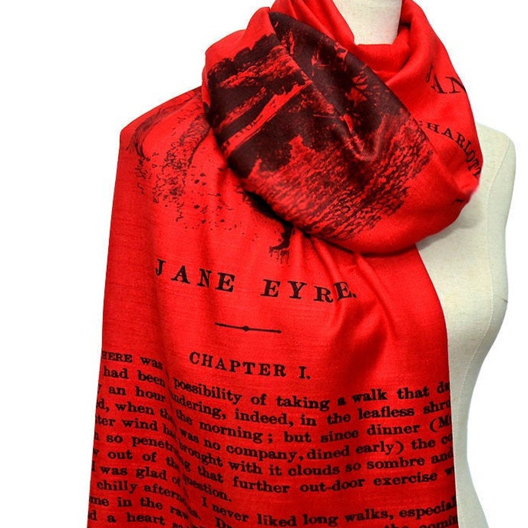 Jane Eyre by Charlotte Brontë Scarf/shawl/wrap - Etsy