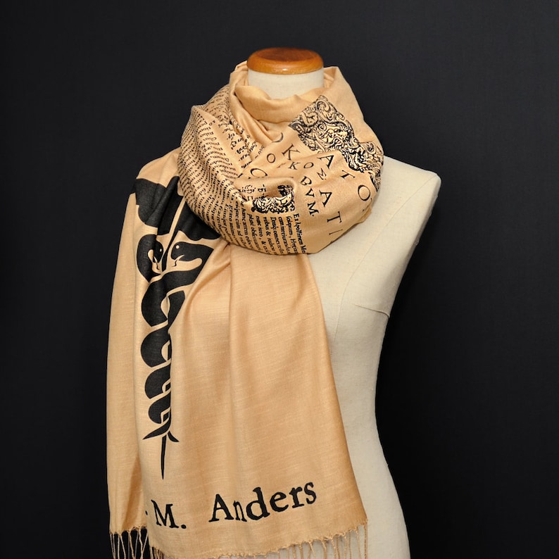 Gift for Doctor, Personalized Scarf for Physician,doctor Gift Idea ...