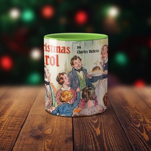 A Christmas Carol by Charles Dickens Mug and Coaster Set. Coffee Mug ...