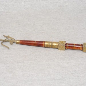 Rare Old Ankush Ankus Indian Elephant Controller Tool Brass | Etsy