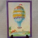 Vintage Tile in Frame Air Balloon Signed by Artist Maurice Raffray - Etsy