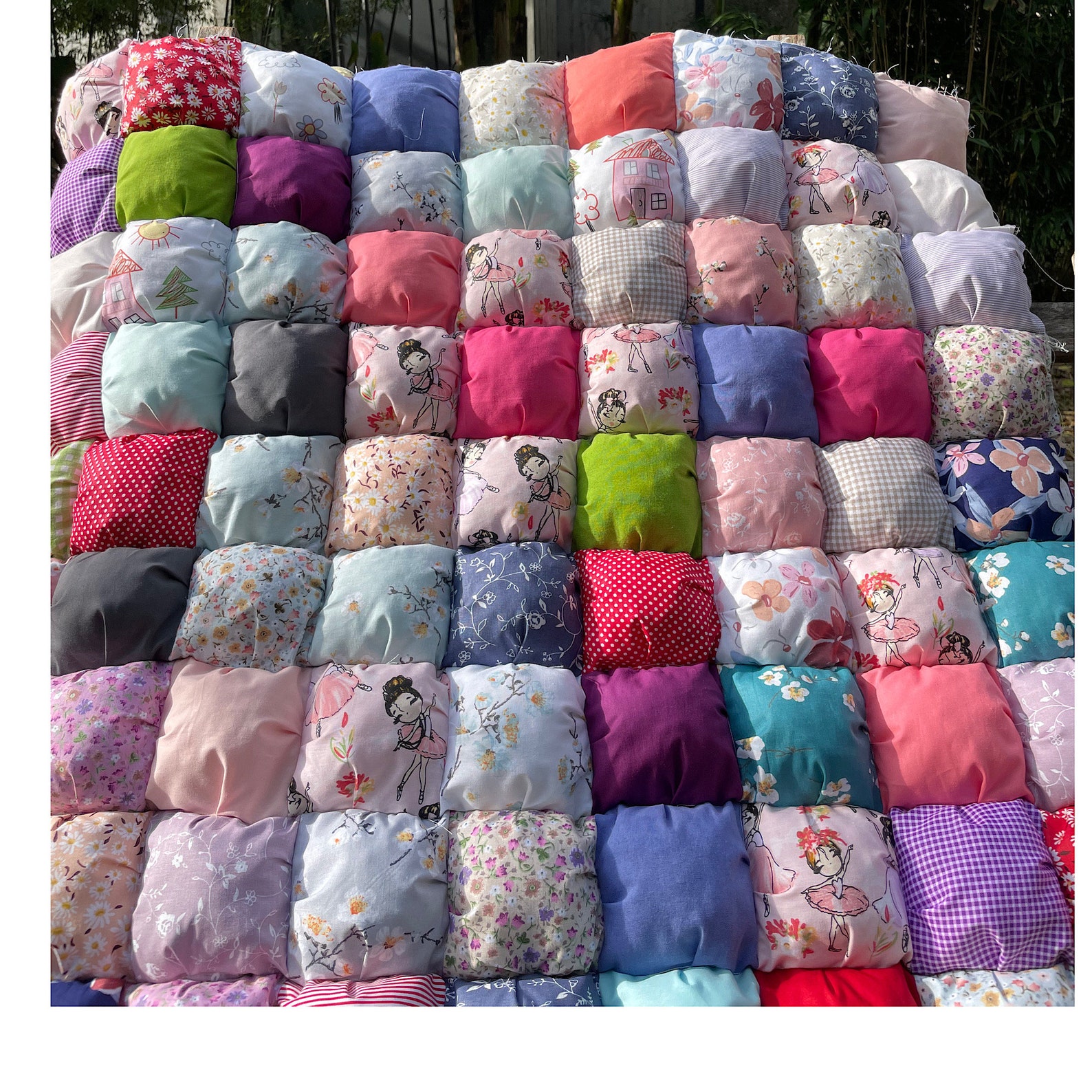 Puff Quilt - Etsy