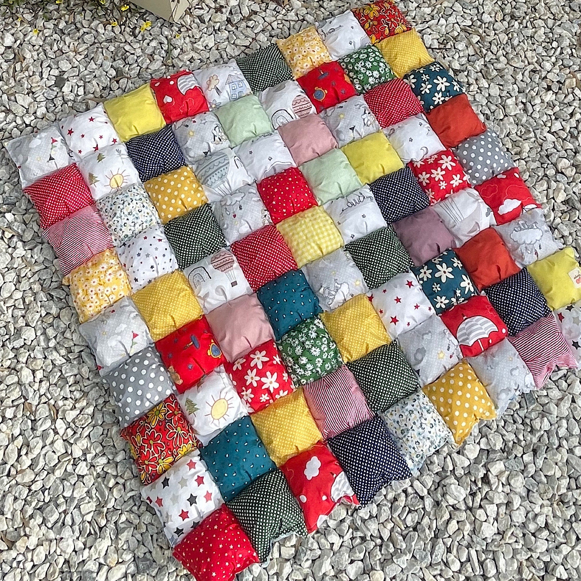 Puff Quilt - Etsy