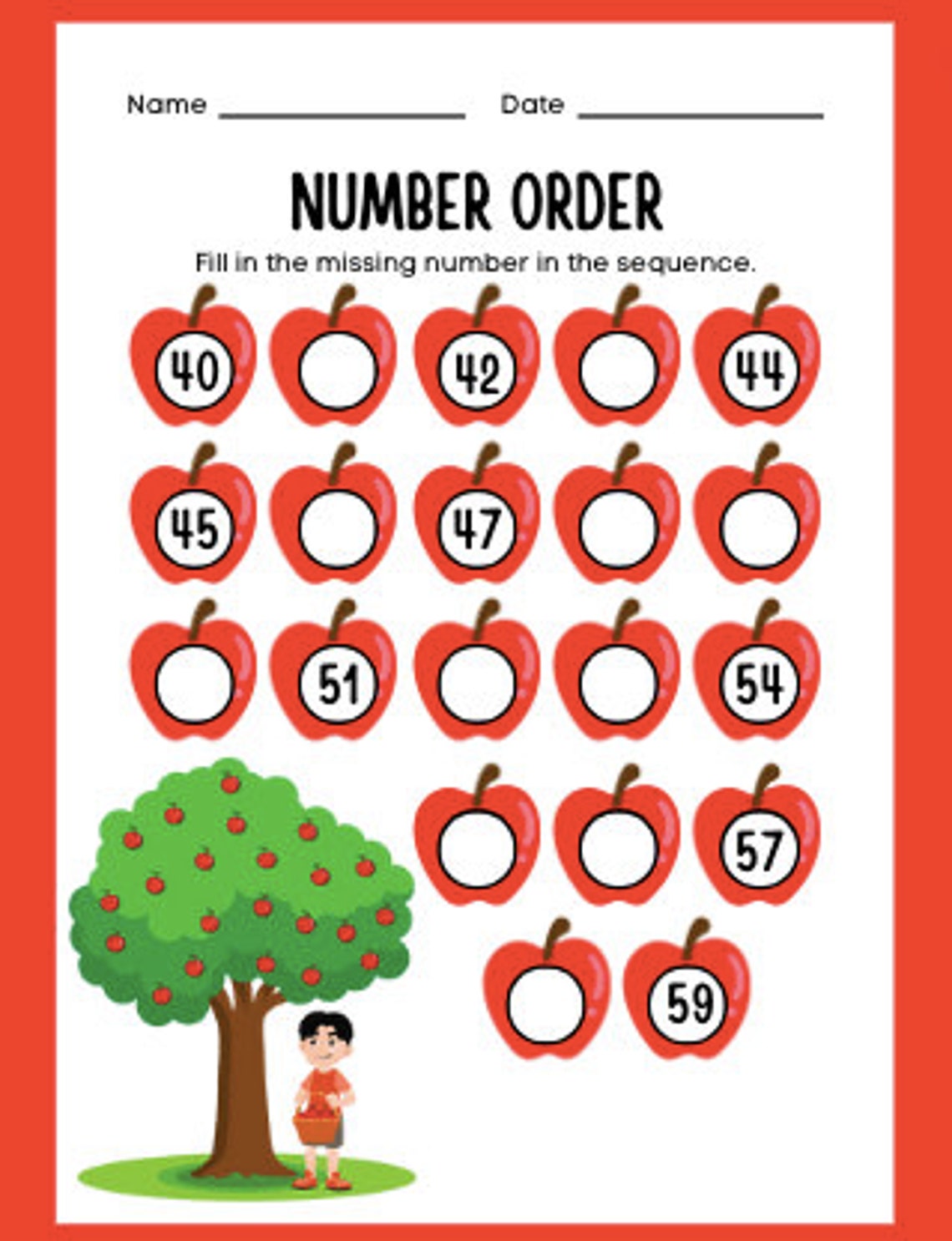 Kindergarten & Grade One Workbook Numbers to 100 Teaching Resource ...
