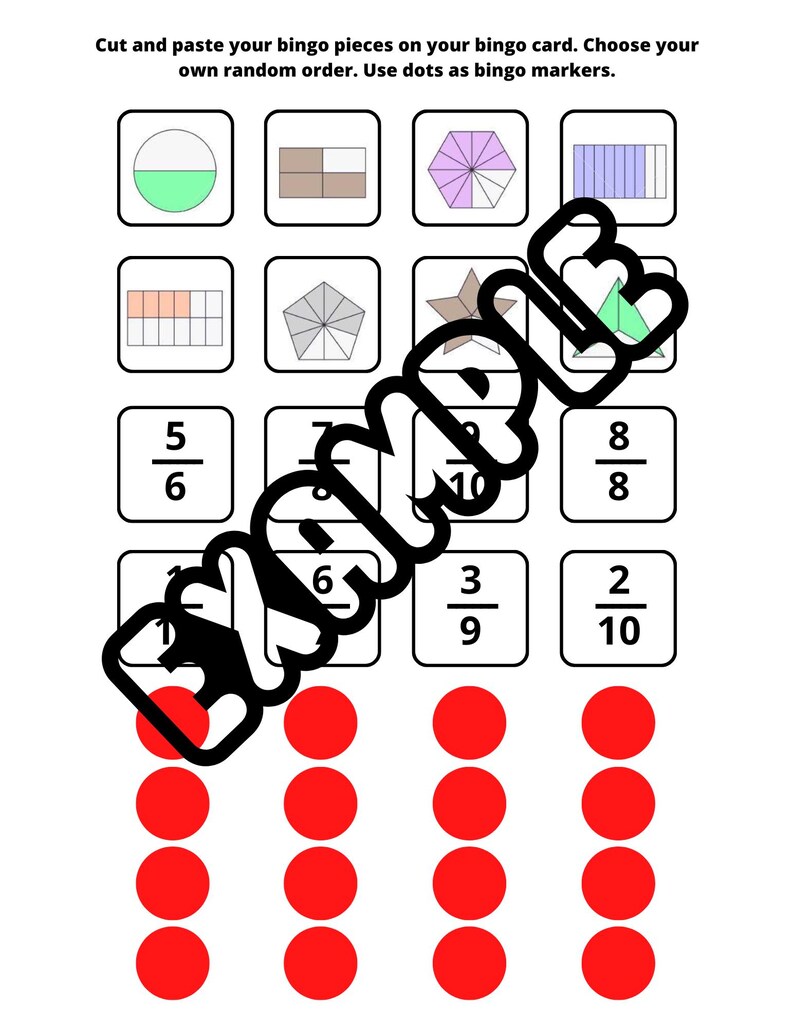 Fraction Bingo | Teaching Resource | Math Resource | Classroom Tools ...