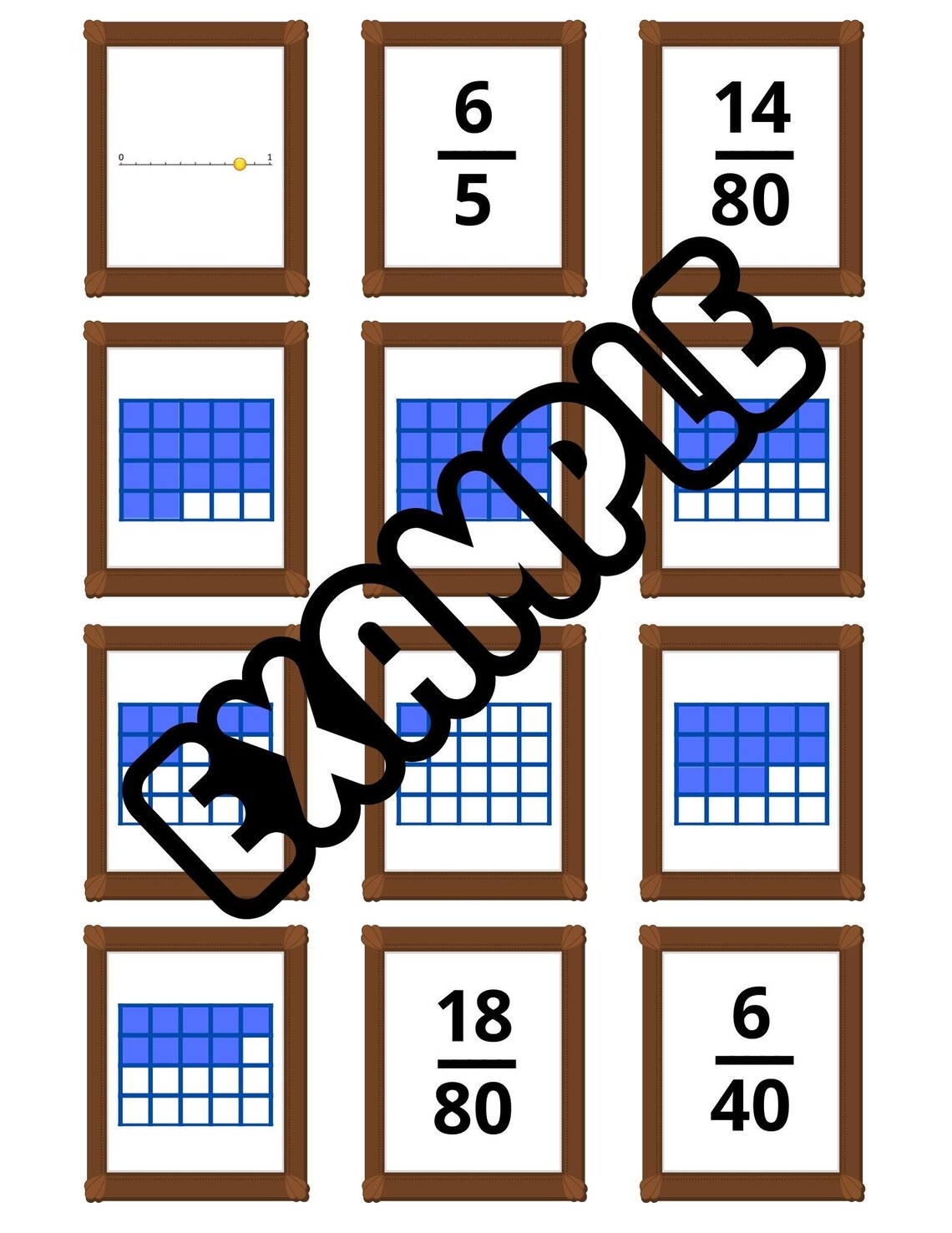 Fraction Cards | Matching Game | Fractions | Percentages | Decimals ...