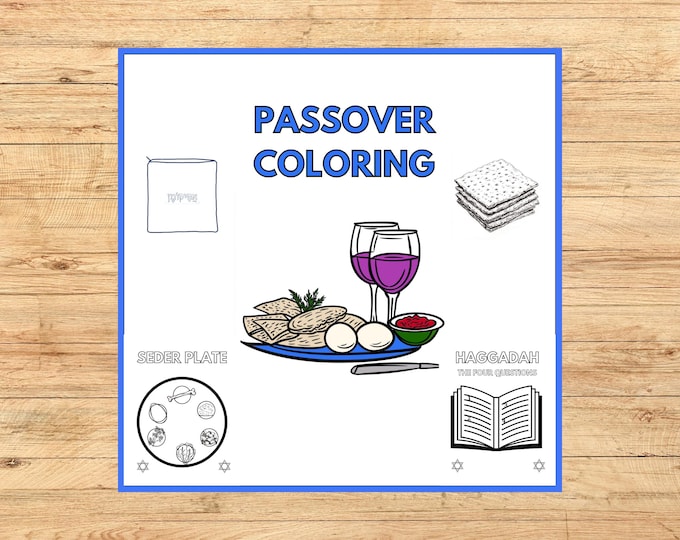 Ma Nishtana Haggadah Song-1 Passover Printable Page-jewish Holiday ...