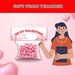 Valentine Treat Bag Toppers Printable, Class Gift Candy, Cookie Treat ...