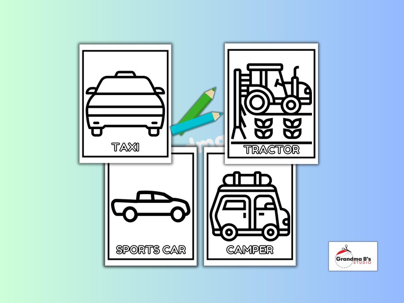 Transportation Coloring for Preschoolers-printable Pages for Kids ...