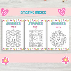 Engaging Printable Summer Activities for Kids of All Abilities | Word ...