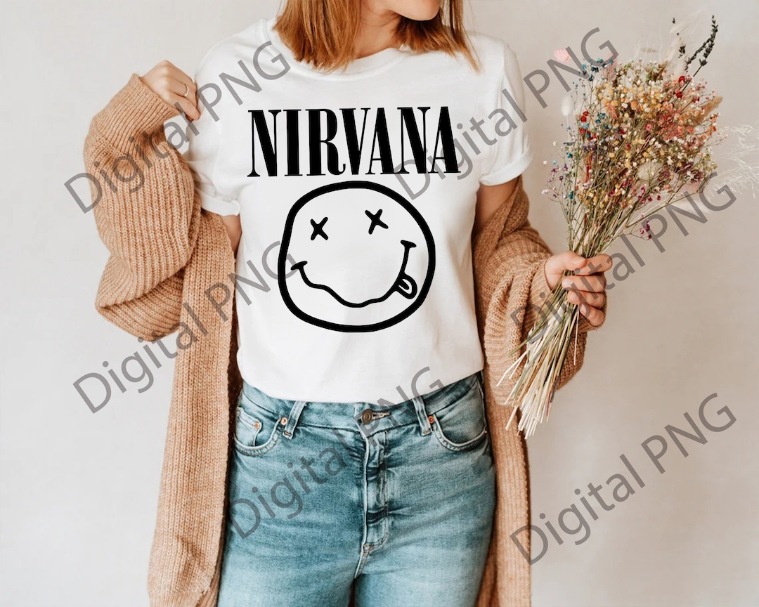 Nirvana Rock Bands Designs Png classic Rock Band Design Rock Digital ...
