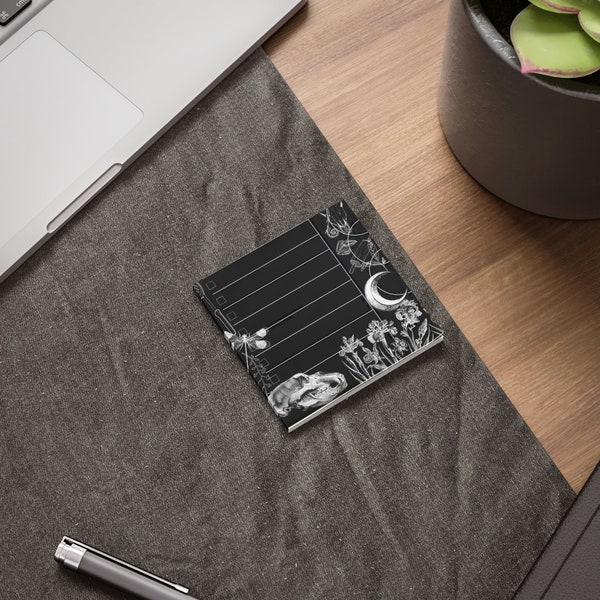Goth Post It Note - Etsy