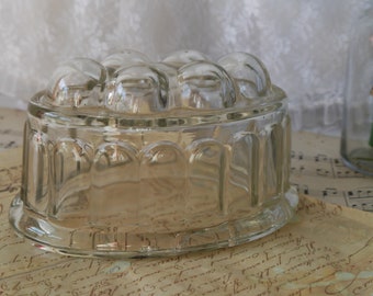 Glass Jelly Mould | Etsy