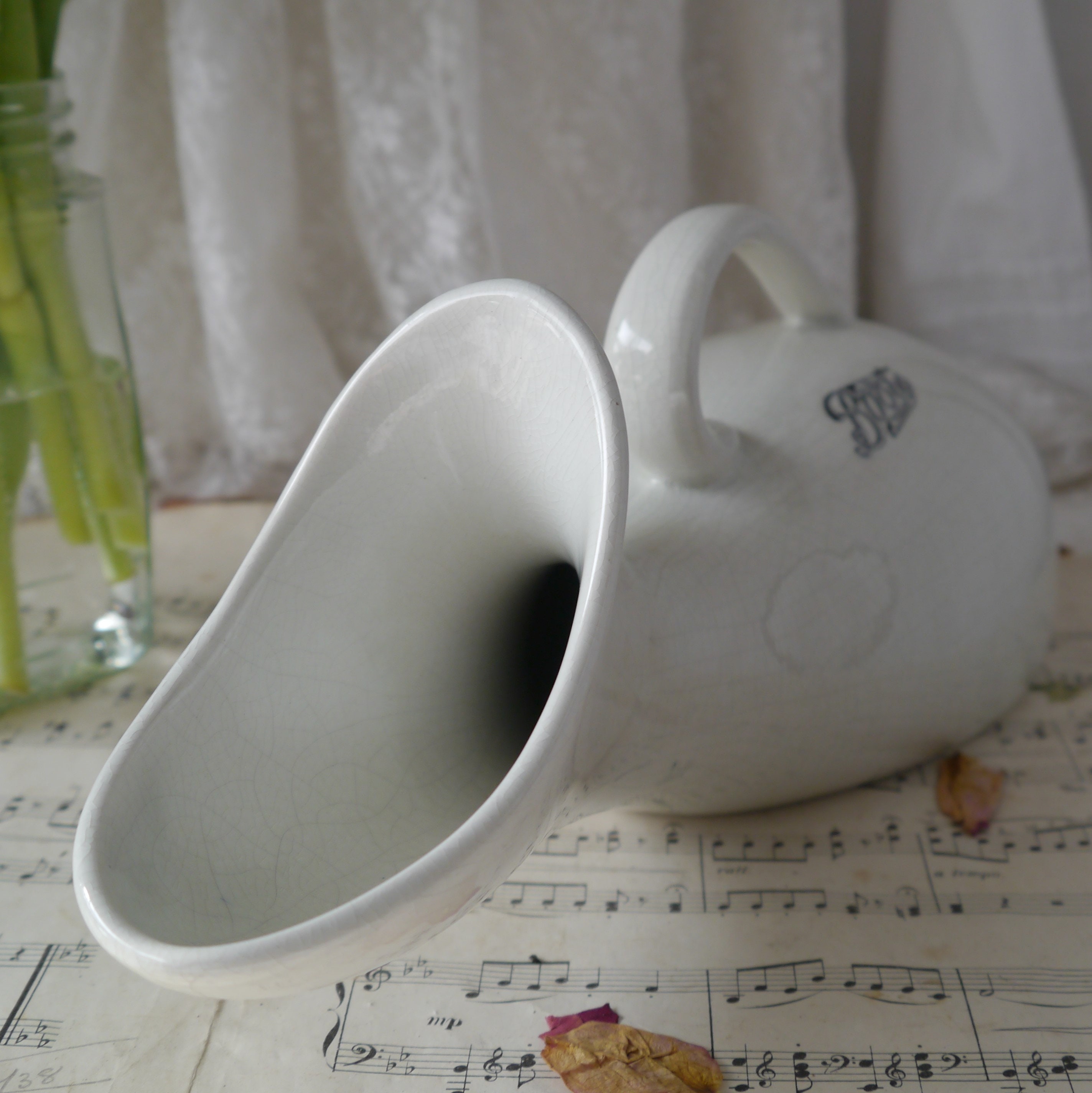 Vintage Ceramic Female Urinal by Boots Chemist Vases Home Décor etna.com.pe
