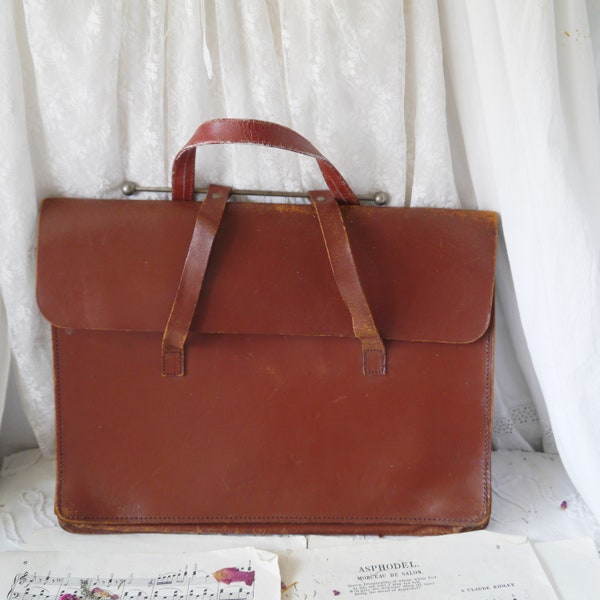 Leather Sheet Music Case - Etsy