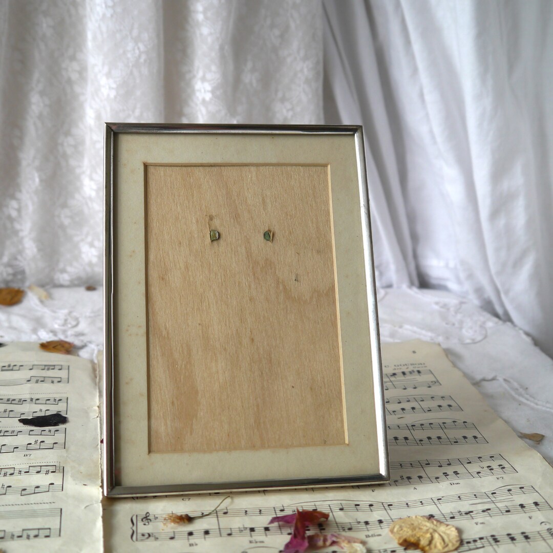 Vintage Silverplate Photo Frame - Etsy