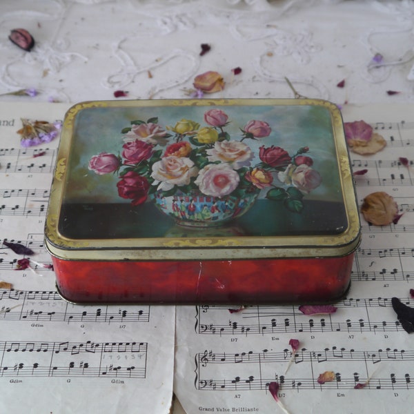 Floral Tin - Etsy