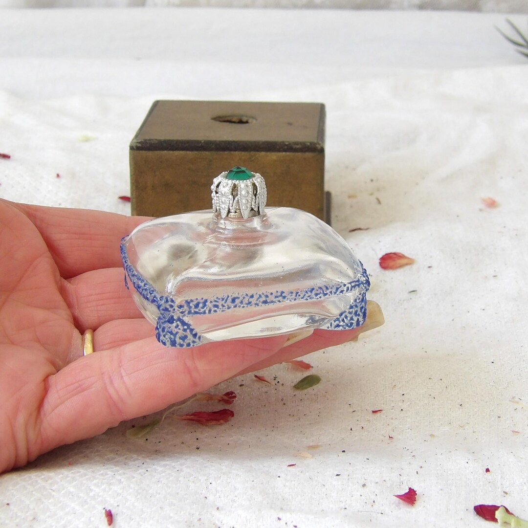 Vintage Perfume Bottle Cushion Shape in Original Box - Etsy