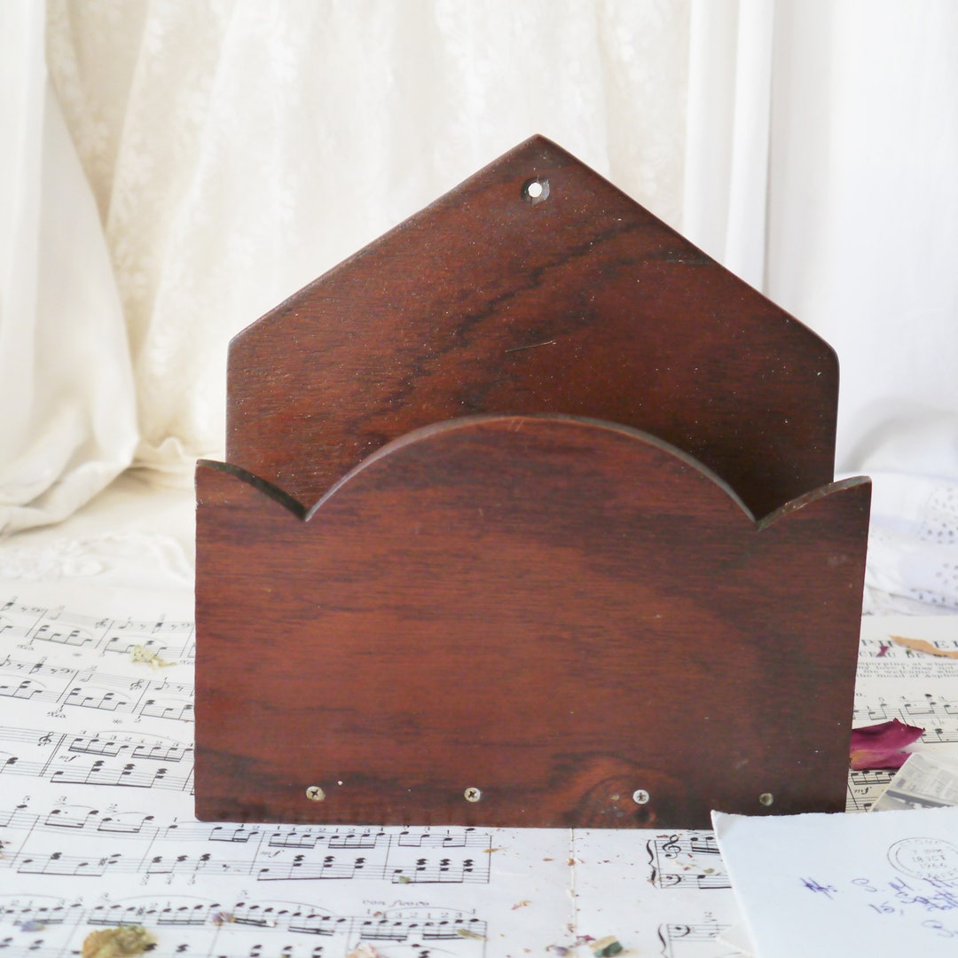 Small Wooden Letter Rack Freestanding or Wall Mounted - Etsy Hong Kong